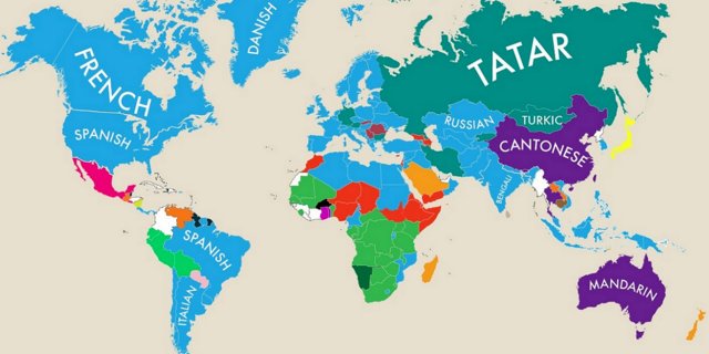 The most popular second language in each country – INSIDER ...